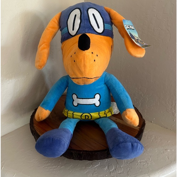 Dog Man | Toys | Dog Man Bark Knight Plush By Dav Pilkey | Poshmark